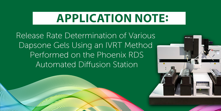 Teledyne LABS Hanson Application Note - Release Rate Dapsone IVRT